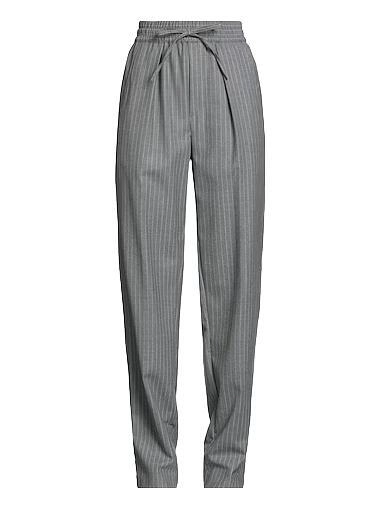 Isabel Marant Étoile Striped Tapered Flannel Trousers - Gray