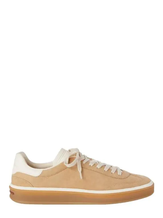 Loro Piana Strap-up Casual Sneakers - Nude