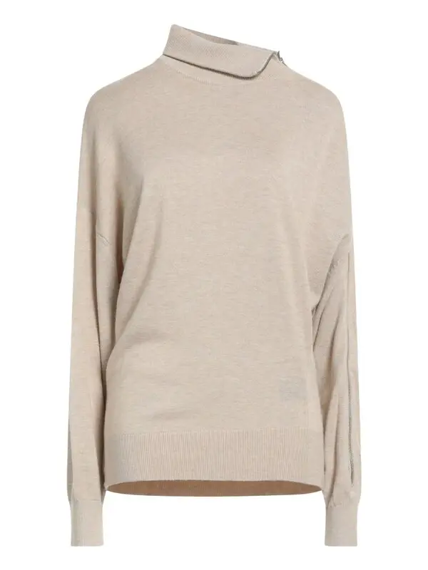 Isabel Marant Étoile Turtleneck Long Sleeve Knit - Nude