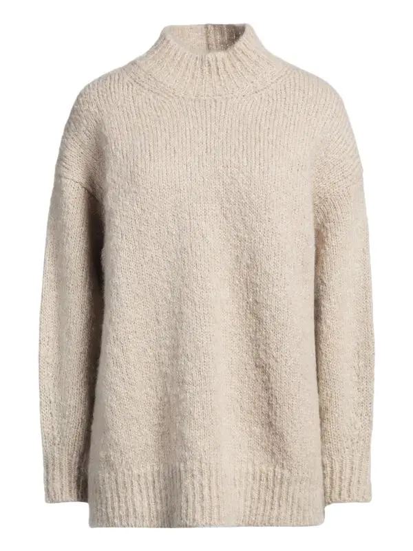 Isabel Marant Étoile Polo Neck Knit Sweater - Nude