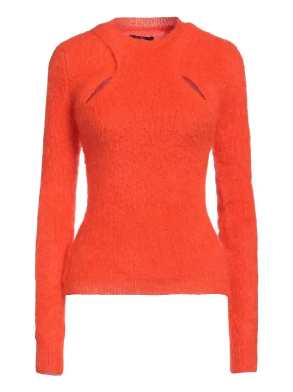 Isabel Marant Étoile Cut Out Knit Sweater - Orange