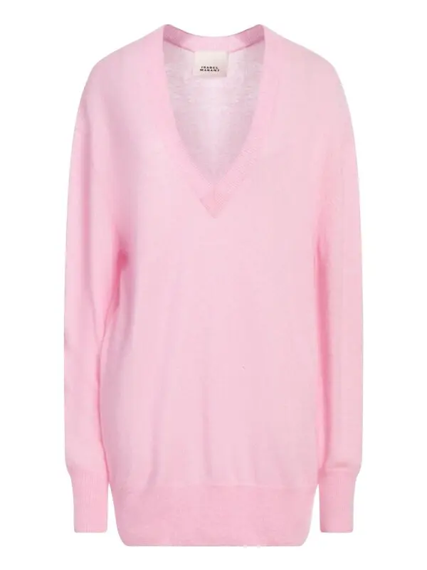 Isabel Marant Étoile V-neck Long Sleeve Sweater - Pink