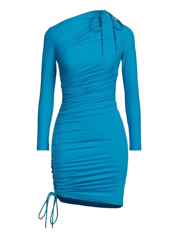 Balenciaga Slim-fit Dress - Blue