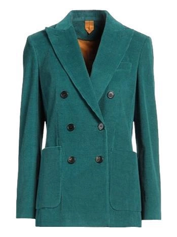 Max Mara Corduroy Double-breasted Blazer - Blue