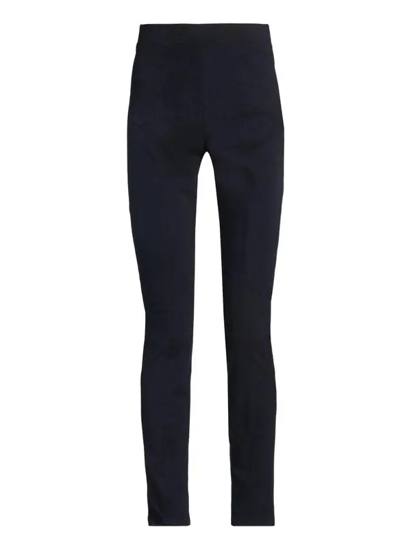 Max Mara Brushed Synthetic Leggings - Black