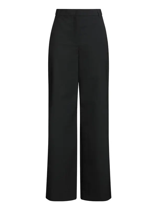 MAXCO. Max&co. Wide-leg Suit Trousers - Black