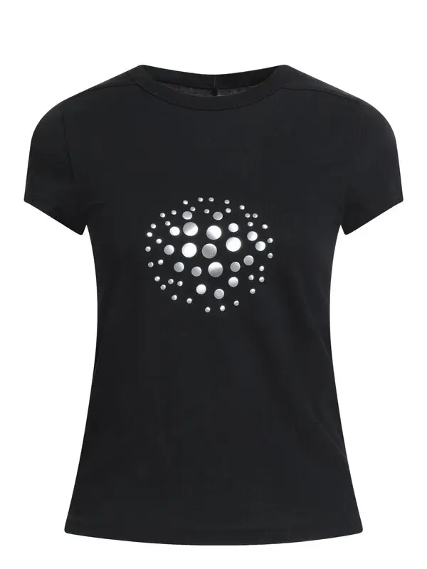 Rick Owens Embellished Crewneck T-shirt - Black