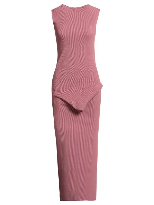 Rick Owens Knitted Midi Dress - Pink