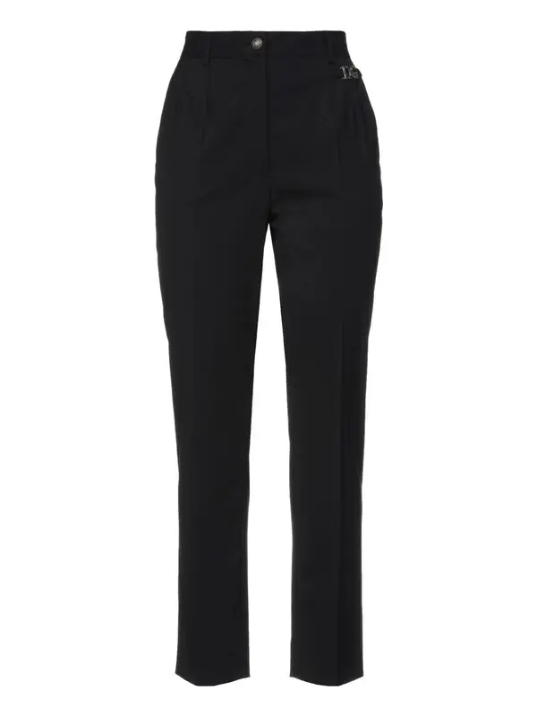 Dolce & Gabbana Straight-leg Trousers - Black