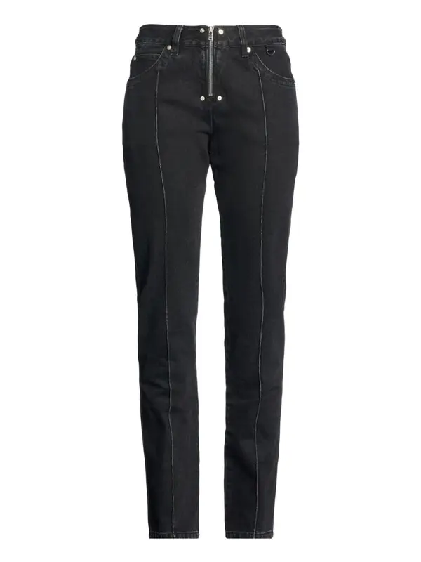 Isabel Marant Étoile Tapered Denim Trousers - Black