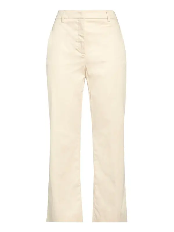 MAXCO. Max&co. Tailored Casual Pants With Belt Loops - Light Brown