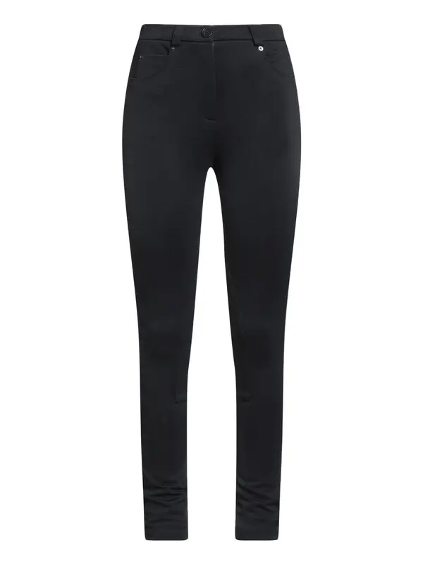 MAXCO. Max&co. Tapered Pants With Belt Loops - Black