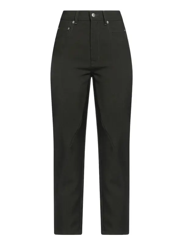 Rick Owens Tapered Casual Trousers - Black