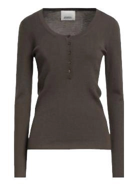 Isabel Marant Étoile Long Sleeve Knit Sweater - Black