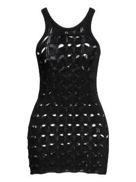 Sportmax Sleeveless Crew Neck Knit Vest - Black