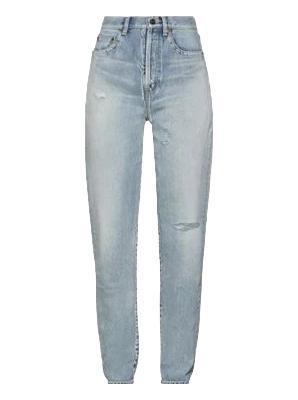Saint Laurent Light-colored Jeans - Gray