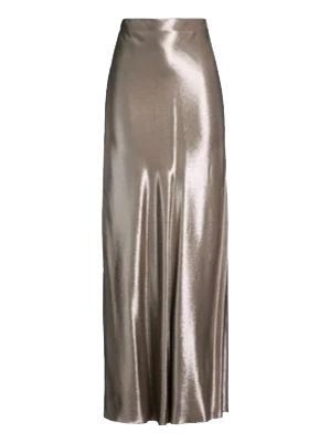 Brunello Cucinelli Solid Color Flared Skirt - Multicolor