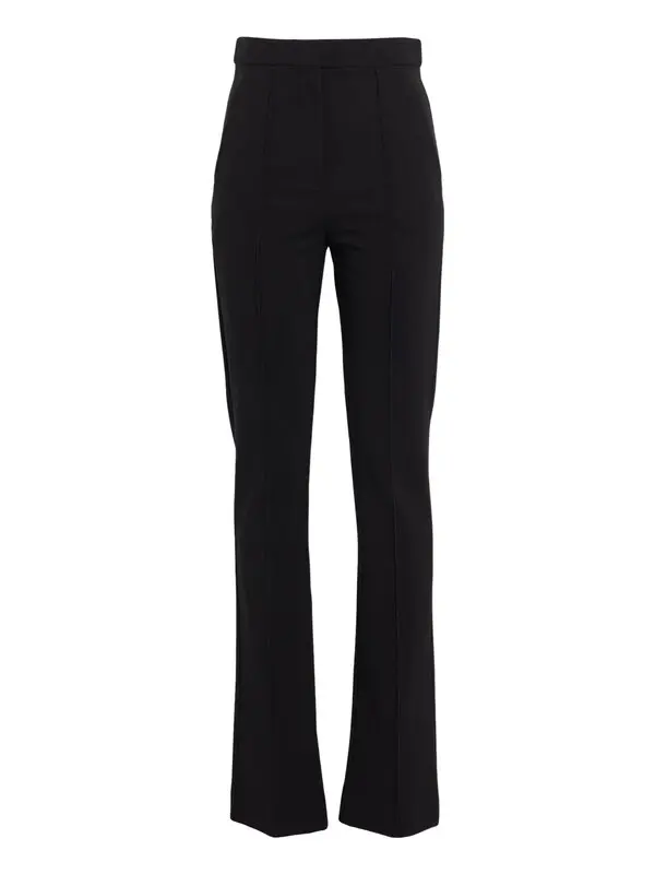 Max Mara Slim-fit Flared Pants - Black
