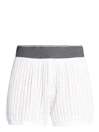 Brunello Cucinelli Knitted Shorts - White