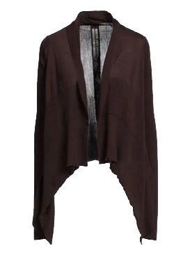 Rick Owens Wool Knitted Long Sleeve Top - Black