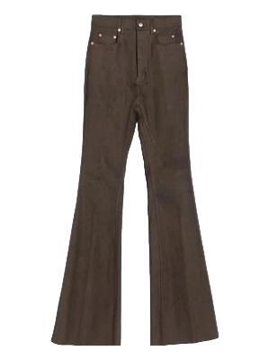 Rick Owens Flared Jeans - Brown