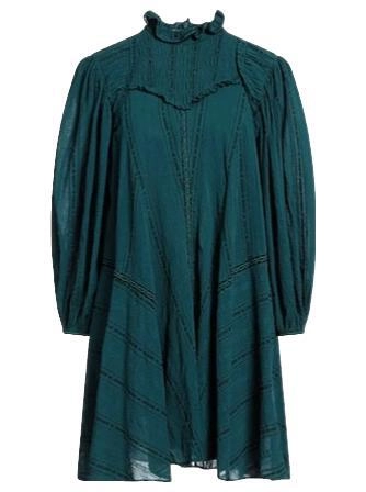 Isabel Marant Étoile Flared Turtleneck Dress - Blue