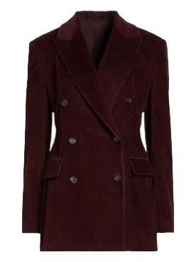 Brunello Cucinelli Double-breasted Corduroy Blazer - Brown
