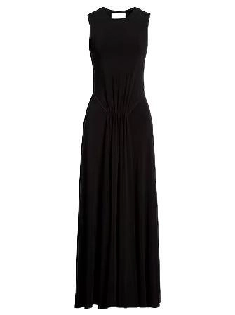 Sportmax Sleeveless Crewneck Maxi Dress - Black