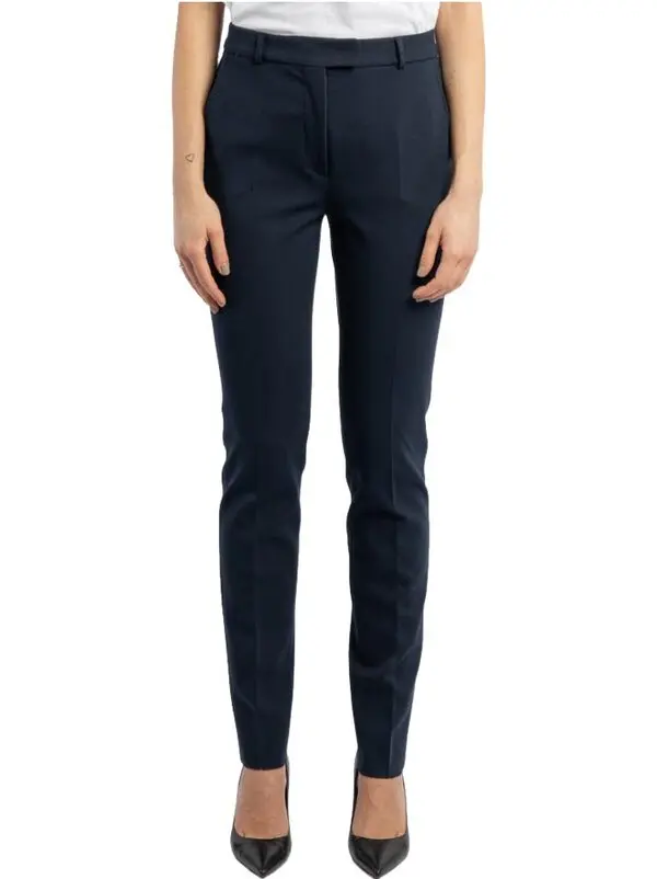 Max Mara Slim Fit Trousers - Black