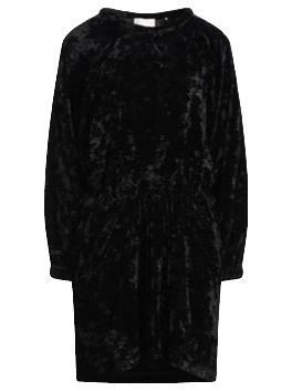 Isabel Marant Étoile Velvet Long Sleeve Dress - Black