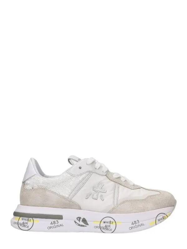 Premiata Low Lace-up Sneakers - White