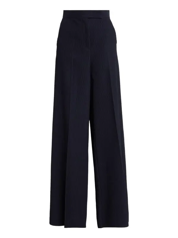 Max Mara Wide Leg Trousers - Black