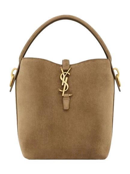Saint Laurent Le 37 Small Bucket Bag - Brown