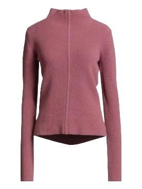 Rick Owens High-neck Long-sleeved Sweater - Pink
