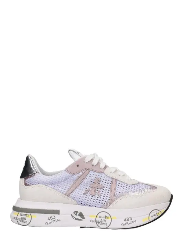 Premiata Low-top Lace-up Sneakers - White