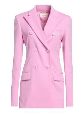 Sportmax Double-breasted Jersey Blazer - Pink