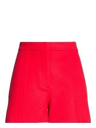 Sportmax Wool Shorts - Red