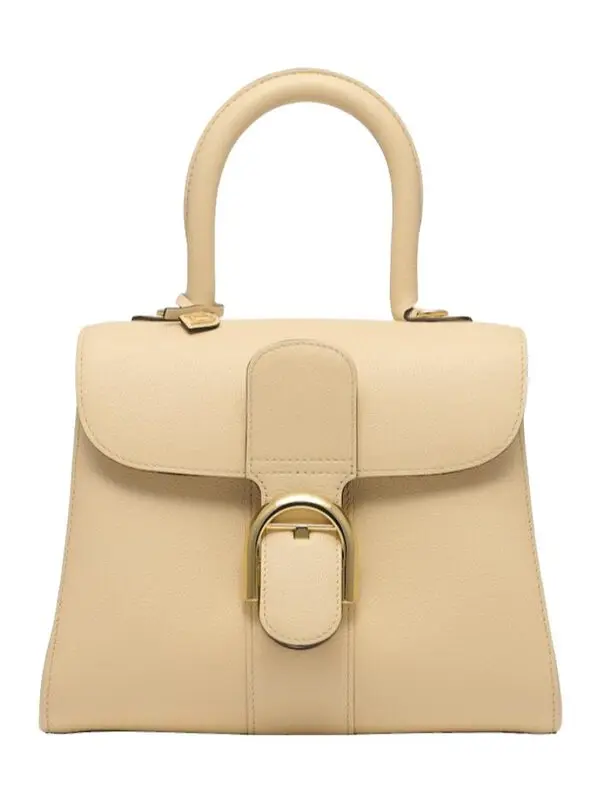 Delvaux Logo Shoulder Bag - Nude