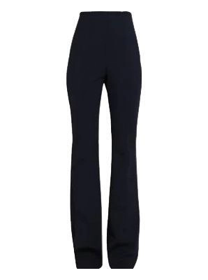 Sportmax High Waist Solid Flare Suit Pants - Black