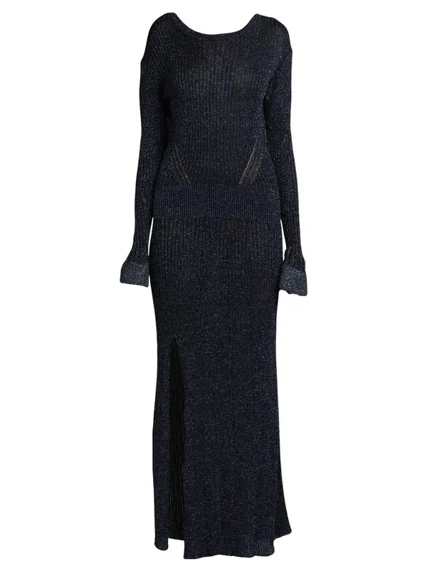 Chloé Knit Maxi Dress - Black