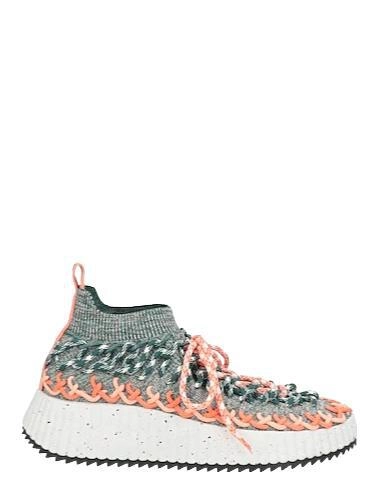 Chloé Sock-style Knit Sneakers - White