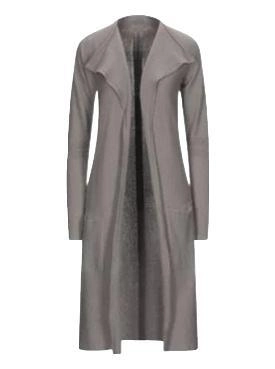 Rick Owens Lightweight Knitted Long-sleeved Top - Gray