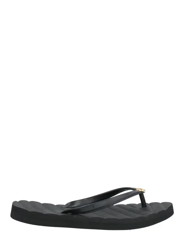 Tory Burch Flip Flops - Black