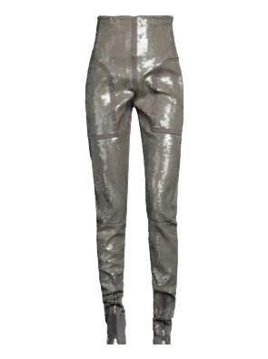 Rick Owens Sequined Decorated Trousers - Gray
