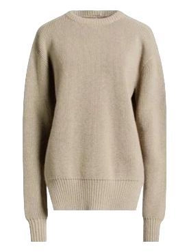 Rick Owens Wool Knitted Sweater - Nude