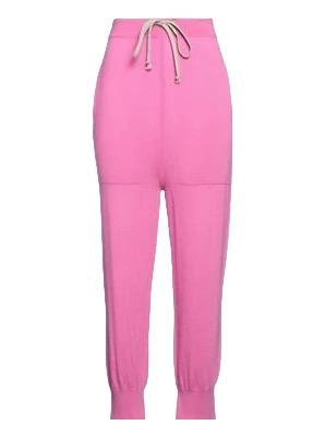 Rick Owens Lightweight Cashmere Casual Pants - Pink