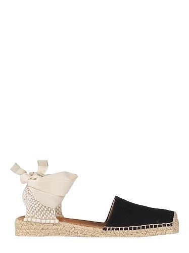 Marni Canvas Flatform Espadrilles - Nude