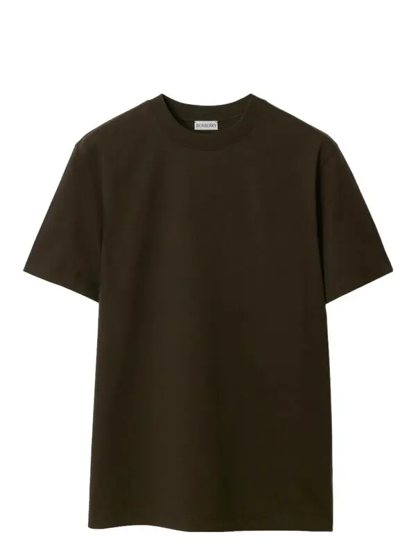 Burberry Fox-print Cotton T-shirt - Black