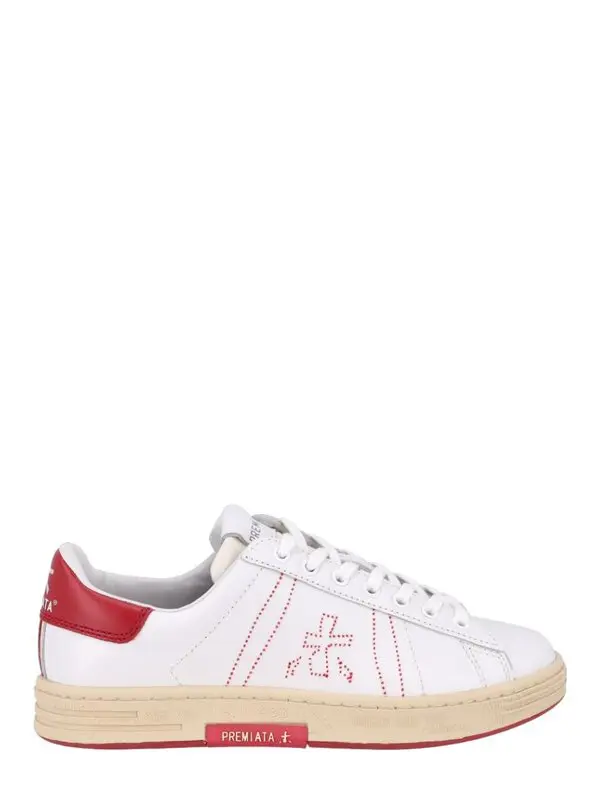 Premiata Logo Sneakers - White