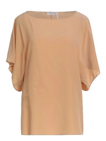 Chloé Crew Neck Short Sleeve Top - Nude